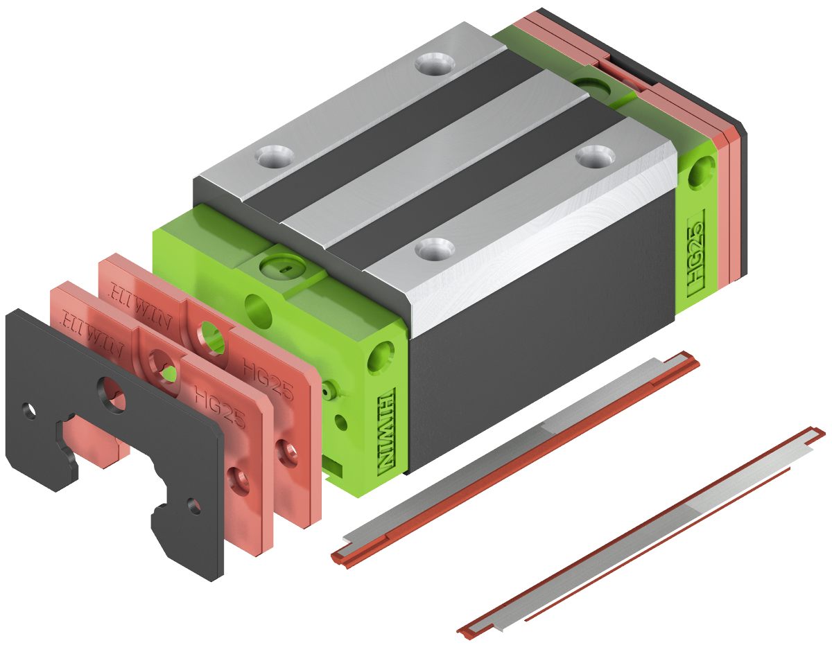 HG-15-KK | Sealing systems | Linear guideway accessories | Linear guideways | Products | HIWIN