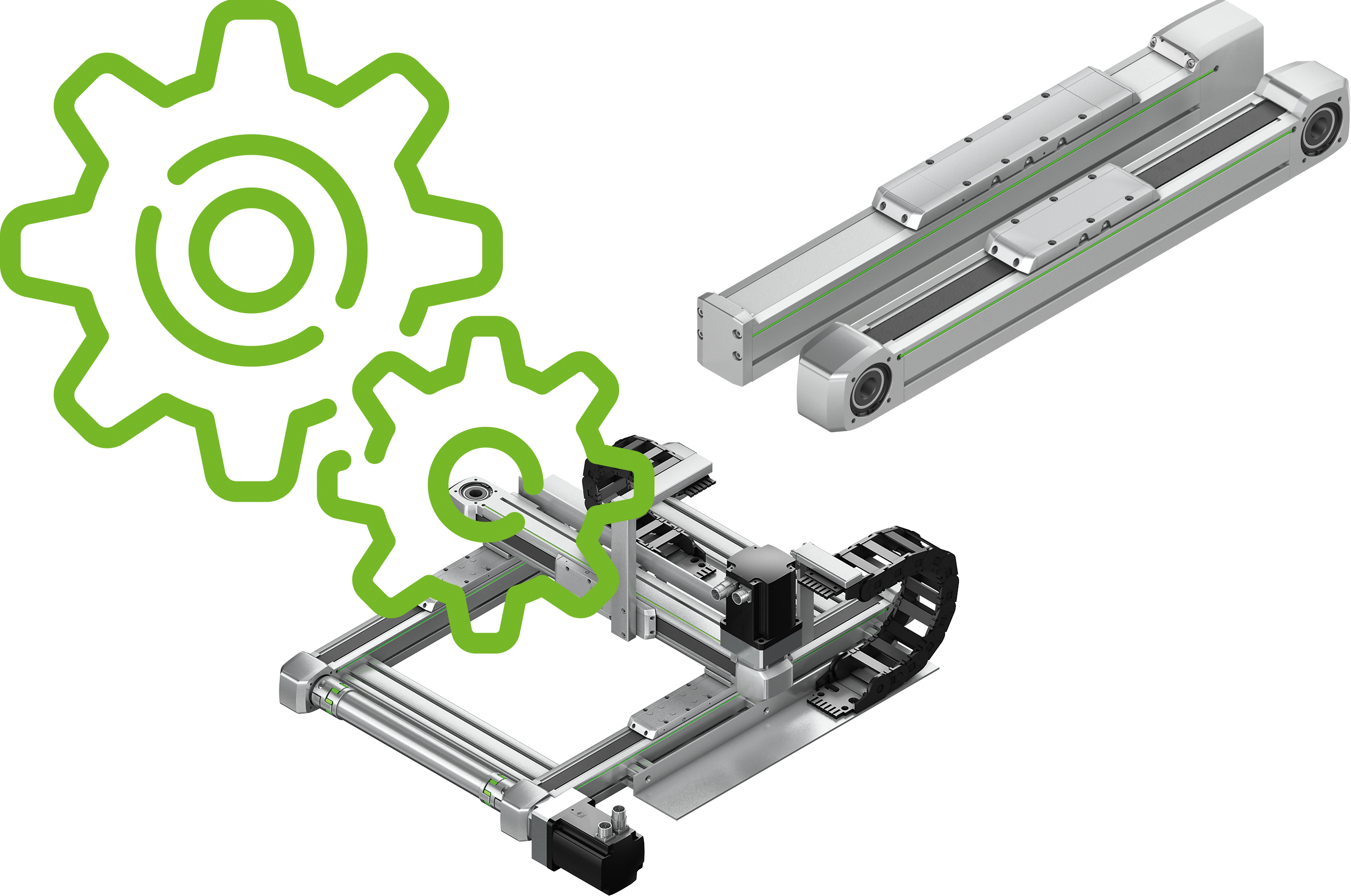 Linear axes and linear axis systems | HIWIN