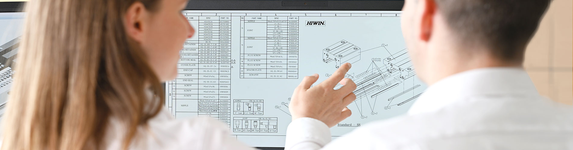 CAD configurator and CAD models | HIWIN